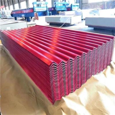 China Certificering RoHS PPGI Plaat Kleur gecoat gegalvaniseerd stalen gegolfde dakplaat Te koop