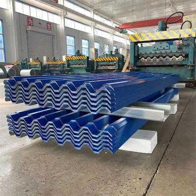 China Certificering RoHS PPGI Plaat Kleur gecoat gegalvaniseerd stalen gegolfde dakplaat Te koop