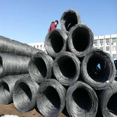 Cina Strato di filo di ferro di acciaio al carbonio di superficie nera per imballaggi da galvanizzazione a caldo in vendita