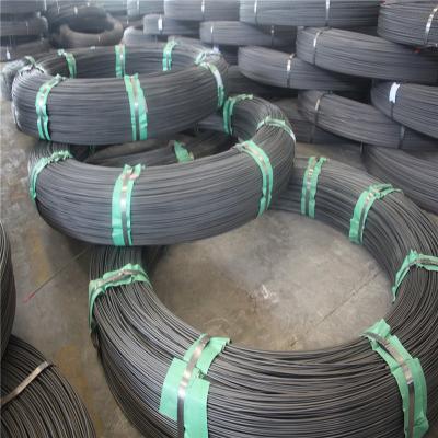 China En 10219 and JIS G3466 SAE1020 5.5mm-12mm Hot Rolled Wire Rod with Black Surface for sale