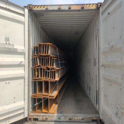 China Hot Rolled H Beams 100 mm 20mm S235jr A36 S275jr S Length 12m or Custom H Beam 150X150 for Shipbuilding for sale