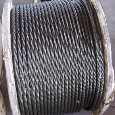 Cina Q195/Q235 Cablaggio di acciaio a basso tenore di carbonio 1.0mm-120mm 1*7 7*7 1*19 7*19 richiesta personalizzata in vendita