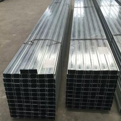 China Gegalvaniseerd koolstofmateriaal U-vorm warmgewalst C-kanaalstaal met een breedte van 40-550 mm Te koop