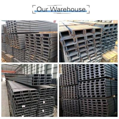 China Gegalvaniseerd koolstofmateriaal U-vorm warmgewalst C-kanaalstaal met een breedte van 40-550 mm Te koop
