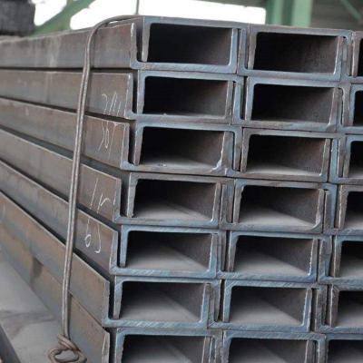 China Plain or Galvanized U Channel Steel for Construction Q235B Ms Structural Steel C Channel for sale