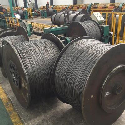 China Quenching Technique 7/1.0 mm 7/1.6 mm Steel Wire Strand for Power Transmission Line for sale