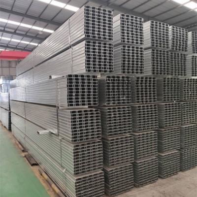 China Galvanized Z C Beam Steel U Channel Sizes with Hot Rolling Surface for sale