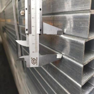 China 1X1 Inch Galvanized Square Pipe for Round Boiler Section Shape Performance for sale