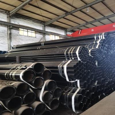 China Hot Rolled Oil Pipeline API 5L Sch 40 ASTM A106 A53 Seamless Carbon Steel Round Pipe for sale