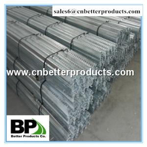 China Hot dipped Galvanized U Channel  Sign Post for sale