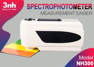 China 2.8 Inch Portable Spectrophotometer Colorimeter NH300 3NH Color tester With 8°Illumination Angle for sale
