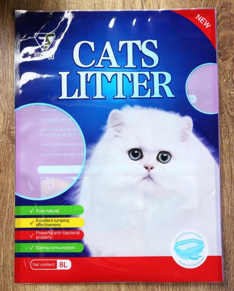 Quality Custom Printed Food Grade Dog Treat Cat Litter Pouch for sale