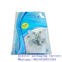 China Flat Bottom Cat Litter Packaging Bag With Handle for sale