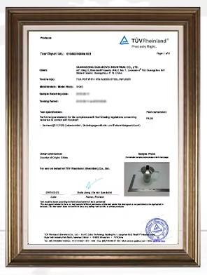  - Guangdong Samadoyo Industrial Co., Ltd.
