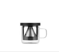 China custom Hand Drip Coffee Maker Fine Mesh Coffee Filter Strainer 304SUS for sale