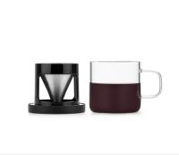 China custom Hand Drip Coffee Maker Fine Mesh Coffee Filter Strainer 304SUS for sale