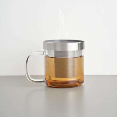 China Water Pots Kettles Essential Glass Tea Cup With High Grade Stainless Steel Material for sale