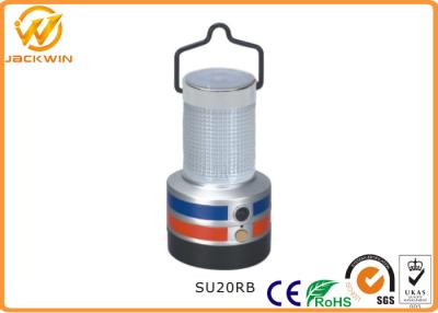 China Red Blue Flashing LED Solar Powered Traffic Warning Lights Waterproof IP54 for sale