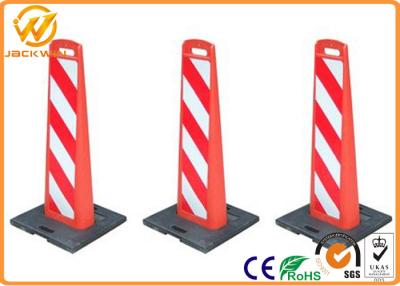 China Reflective Plastic Traffic Delineator Post Warning Sign Board for Road Safety for sale