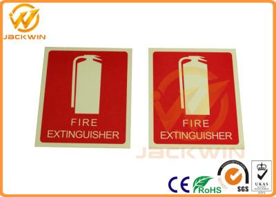 China Aluminum / PP Highway Traffic Signs High Reflective Fire Extinguisher for Warning for sale