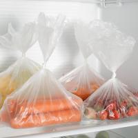China Flat Bottom Biodegradable Freezer Bags for sale