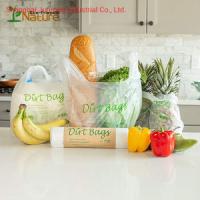 China Custom Printed Store Retailer Biodegradable Cornstarch Plastic Bags for sale