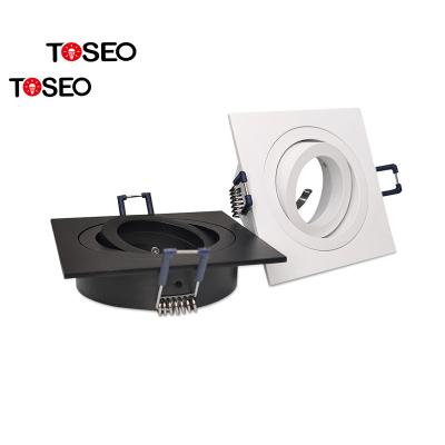 Cina Taglio messo quadrato 80mm Gu10 GU5.3 del dispositivo di Downlights in vendita