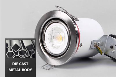 Cina Commercial Die Casting Alu Fire Rated Downlights 2700k 2 Years Warranty in vendita