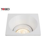China DC12V 7W Square COB LED Downlight Anti Glare Fixed Recessed Ceiling Light 85x85mm for sale