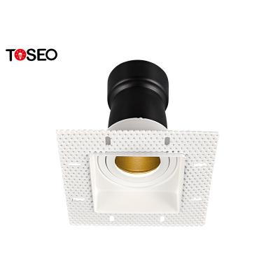 Cina Faretti da incasso a soffitto quadrati regolabili Trimless LED Downlight GU5.3 125mm in vendita
