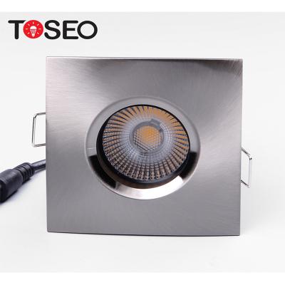 Cina L'annuncio pubblicitario stimato del fuoco IP65 ha condotto il wattaggio anabbagliante messo 11 del quadrato di Downlights in vendita