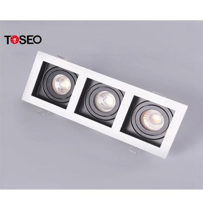 Cina Tre illuminazioni messe regolabili cape del LED/Gu10 anabbagliante Downlight in vendita