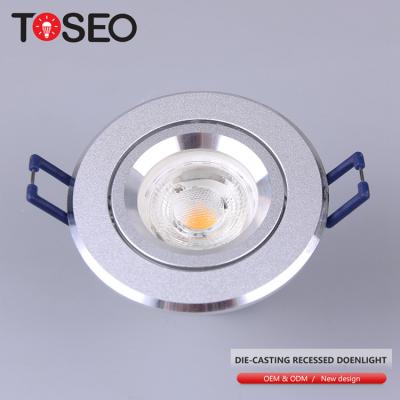 Cina Il giro ha messo il soffitto di alluminio Downlight 79mm 3watt 5watt 6watt 7watt in vendita