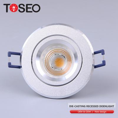 Cina Il giro ha messo il soffitto di alluminio Downlight 79mm 3watt 5watt 6watt 7watt in vendita