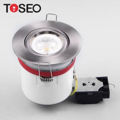 Cina 240 Volt Trimless Fire Rated Downlights For Kitchen Hotel Lighting in vendita