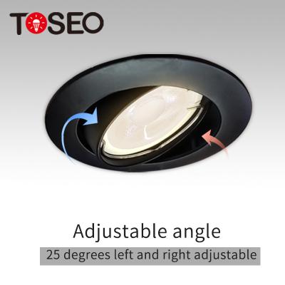 Cina Alluminio tagliato 75mm messo oro nero bianco della pressofusione del LED Downlights in vendita