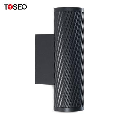 Cina Riflettore montato di superficie GU10 di alluminio nero regolabile Downlights del cilindro in vendita