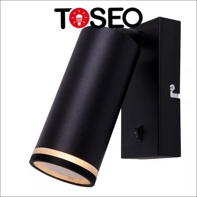 中国 Custom Pure Aluminium Surface Mounted Spotlights Adjustable Led Gu10 Wall Lamp Spots 販売のため