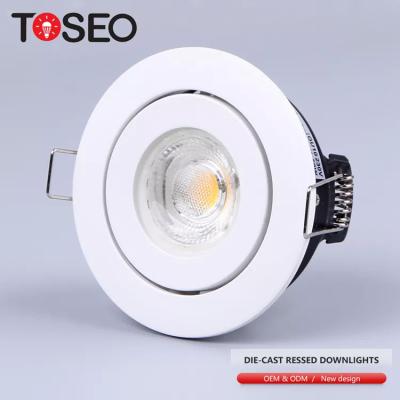 Cina L'alluminio della pressofusione di abitudine ha messo i dispositivi GU10 5w di Downlight per la sala d'esposizione in vendita