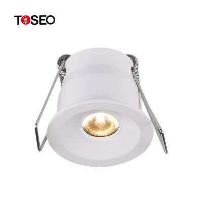 Cina Mini faretto da incasso a LED per cantinetta da vino rotondo in alluminio puro da 43 mm 220 V. Faretto a LED in vendita
