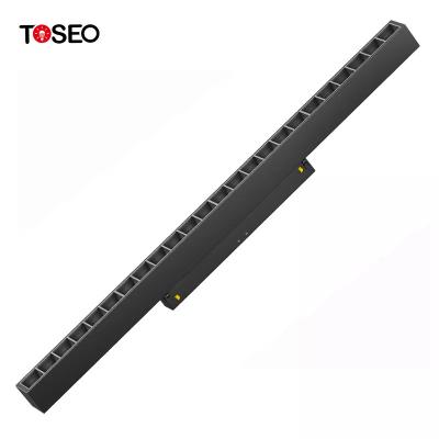 Cina Linear Magnetic Rail Cob Led Track Light 9 W 18 W Magnetic Recessed Track Lighting in vendita