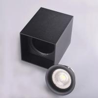 China GU10 Surface Mounted LED Spotlight Square Downlight 90x90mm AC220V for sale