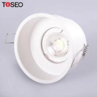 China RoHS CE GU10 Recessed Downlight 95mm Die-Cast Aluminum Anti-Glare Ceiling Mounted COB Light for sale