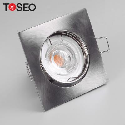 Cina Riparato il montaggio di alluminio della pressofusione GU10 Downlight, il quadrato LED ha messo i dispositivi di Downlight in vendita