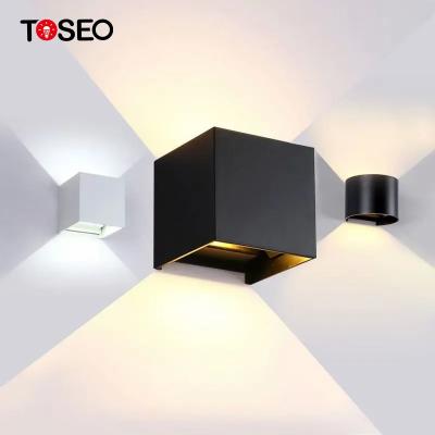 Cina Luce moderna dell'interno principale della parete del nero della lampada da parete del quadrato per il corridoio del salone in vendita