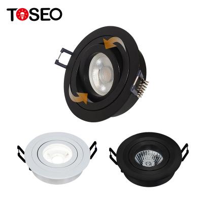 Cina Le lampade di alluminio IP20 che della pressofusione Gu10 regolabile ha messo il montaggio di Downlight in vendita