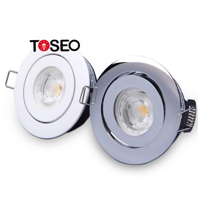 Cina IP65 CRI80 Recessed Downlight Fixtures Dimmable LED Downlights Fitting in vendita