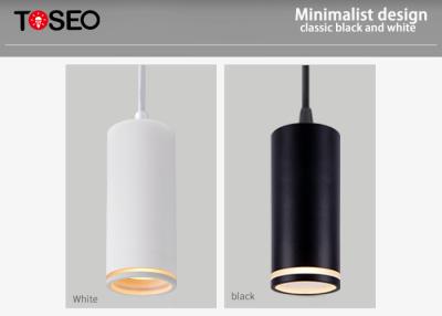 Cina Il pendente nero di alluminio del cilindro accende la luce profondamente nascosta 7w del pendente del candeliere in vendita