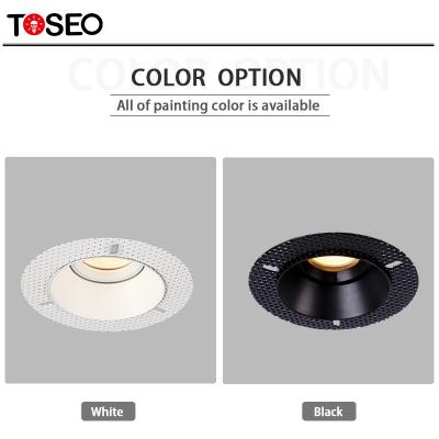 Cina LED messo Trimless anabbagliante nero Downlights 7W per il salone/camera da letto in vendita