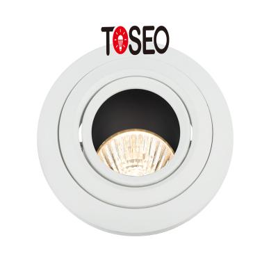 Cina Soffitto Downlights 81xH54mm di alluminio del bagno del giro Gu5.3 bianchi in vendita